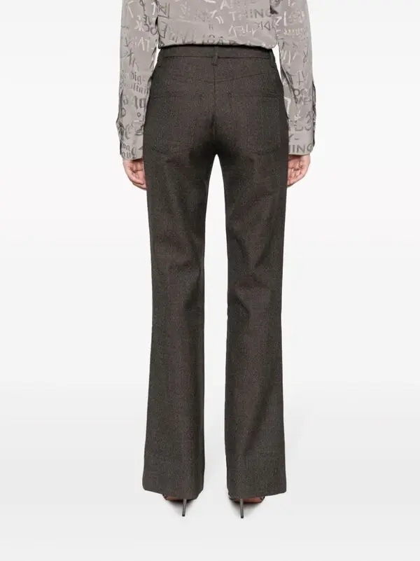 Zadig&Voltaire Tailored Flared Wool Trousers