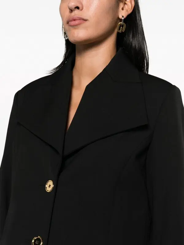 Patou Cropped Virgin Wool-blend Blazer