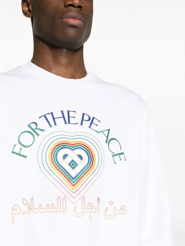 Casablanca Peace Gradient-print Sweatshirt