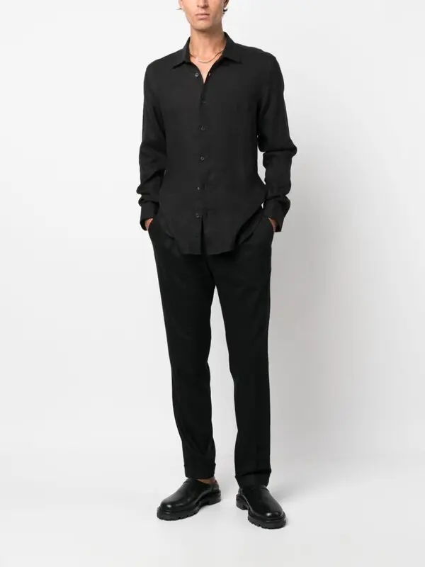 Orlebar Brown Giles Long-sleeve Linen Shirt