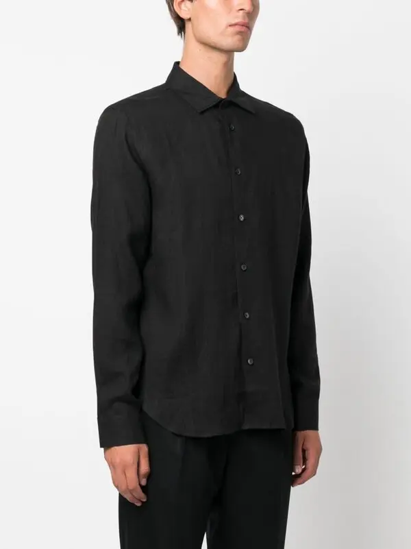 Orlebar Brown Giles Long-sleeve Linen Shirt