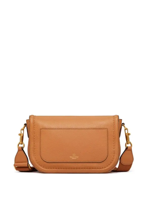 Valentino Garavani Alltime Leather Shoulder Bag