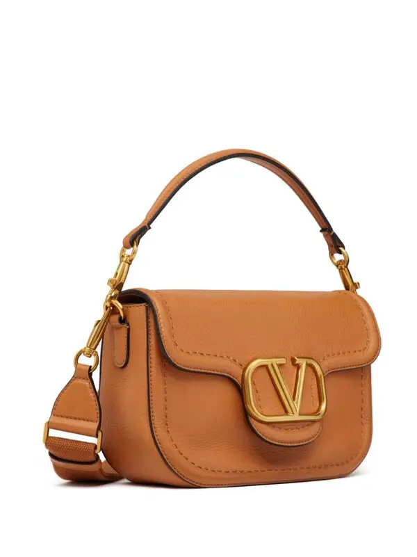 Valentino Garavani Alltime Leather Shoulder Bag