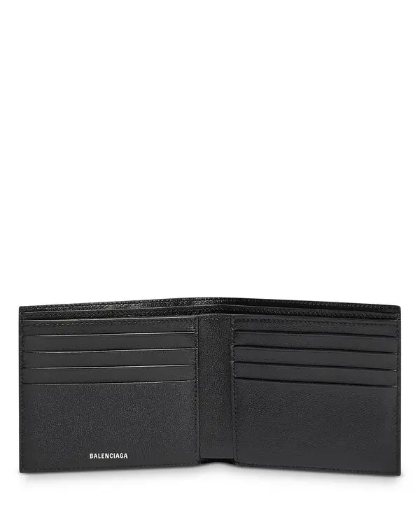 Balenciaga Embossed Monogram Square Folded Wallet Box