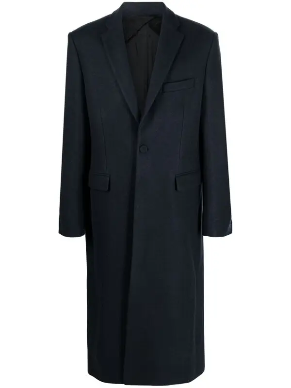 424 Felted Single-breasted Coat