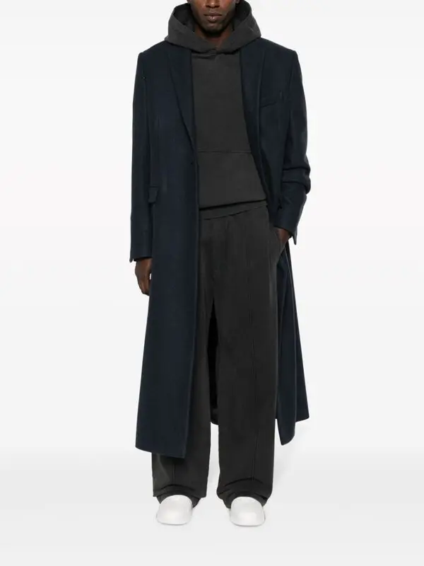 424 Felted Single-breasted Coat