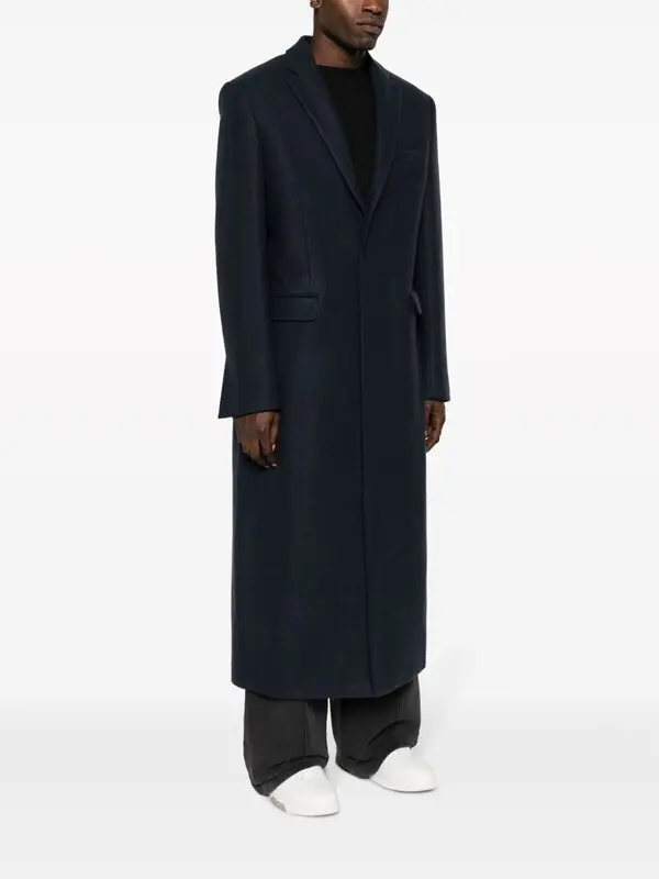 424 Felted Single-breasted Coat