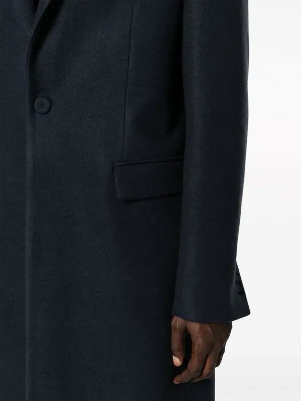 424 Felted Single-breasted Coat