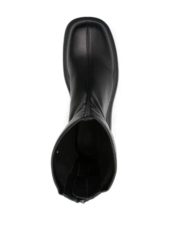 VIC MATIE Saudi Embossed-logo Ankle Boots