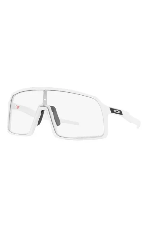 Oakley Sutro Photochromic Shield Sunglasses - White