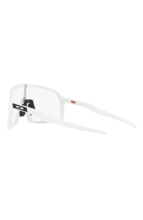 Oakley Sutro Photochromic Shield Sunglasses - White