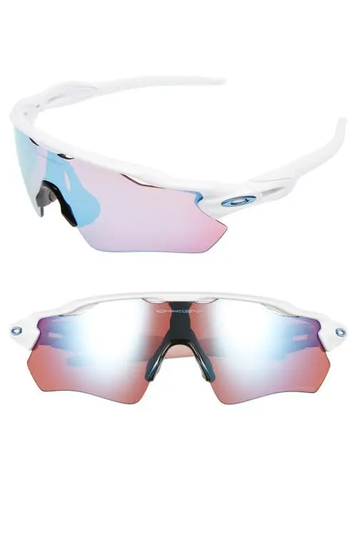 Oakley Radar® Ev Path Sunglasses - White/prizm Sapphire Snow