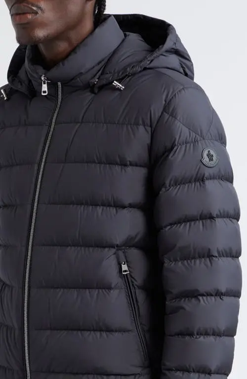 Moncler Arneb Hooded Down Jacket - Black