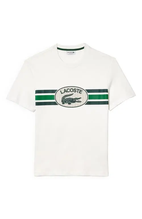Lacoste Chest Stripe Graphic T-shirt