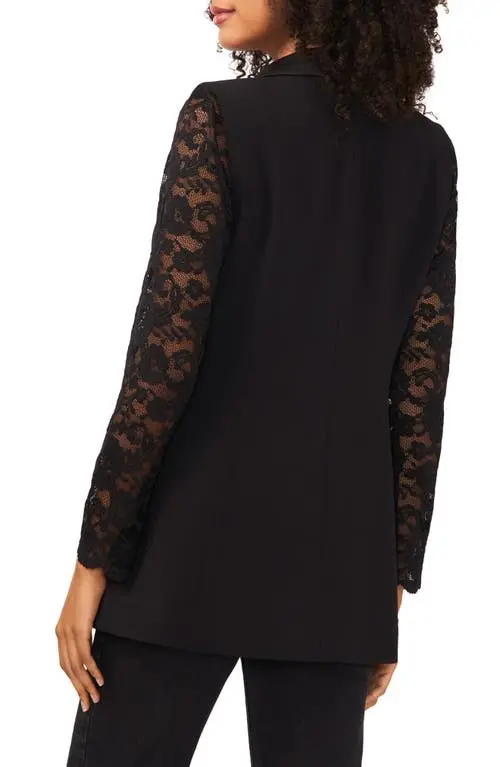 Vince Camuto Lace Sleeve Blazer