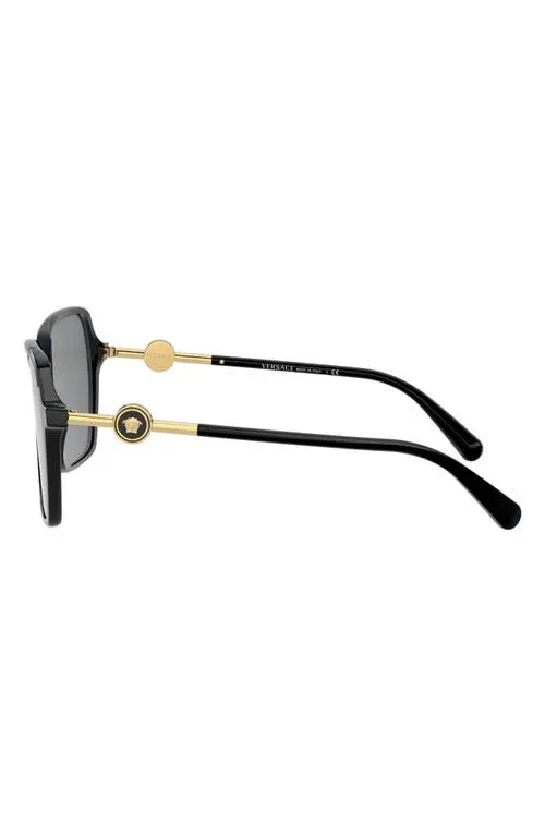 Versace 57mm Square Sunglasses