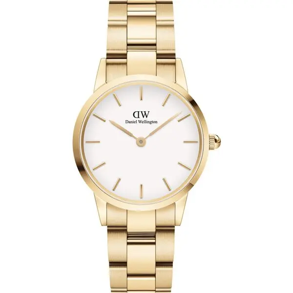 DANIEL WELLINGTON Iconic Link Bracelet Watch - Gold