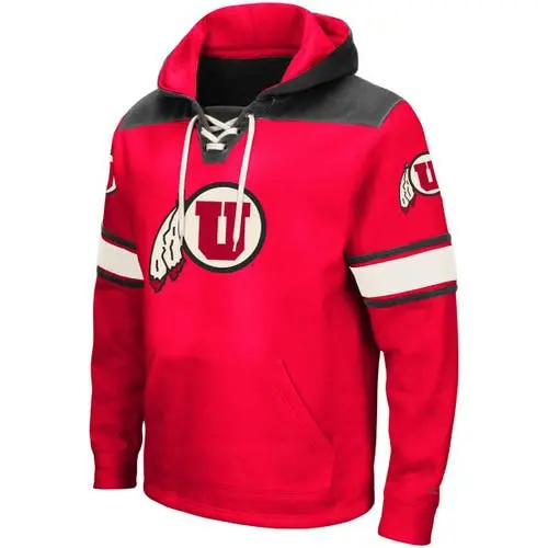 COLOSSEUM Utah Utes 2.0 Lace-up Pullover Hoodie