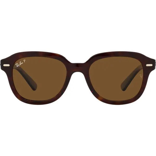 Ray-ban 53mm Polarized Square Sunglasses - Havana