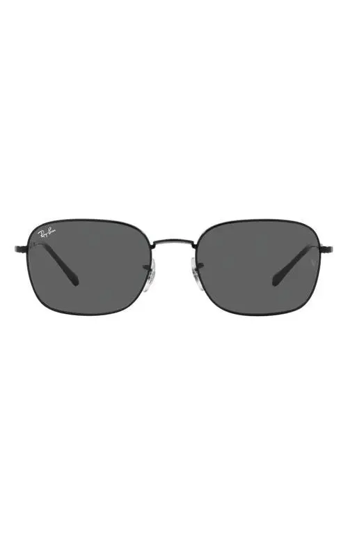 Ray-ban 57mm Pillow Sunglasses - Black