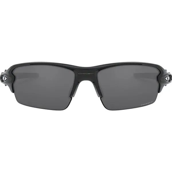 Oakley 61mm Prizm™ Polarized Rectangular Sunglasses - Black