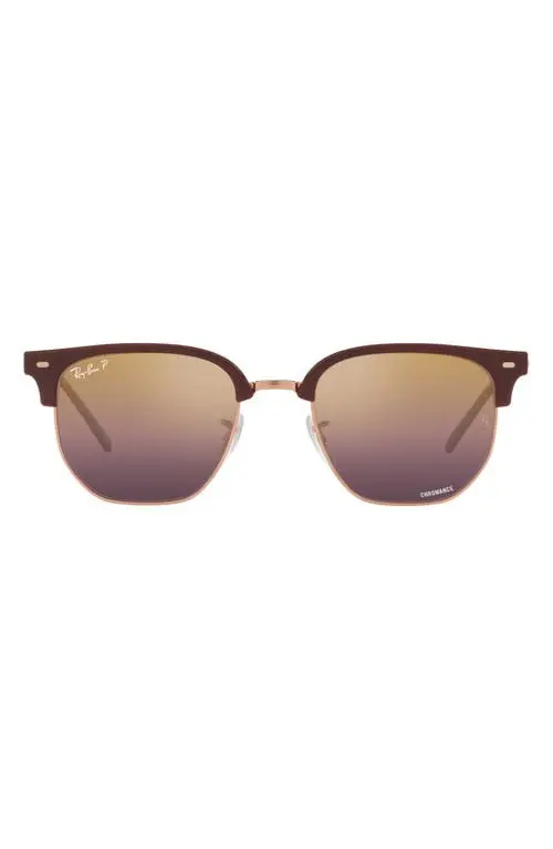 Ray-ban Clubmaster Irregular Sunglasses - Bordeaux
