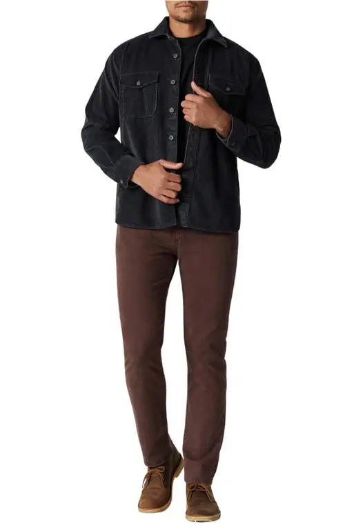 34 Heritage Corduroy Overshirt - Charcoal