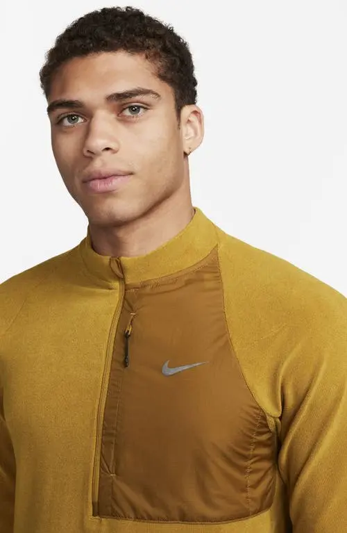 Nike Dri-fit Run Division Quarter Zip Running Top