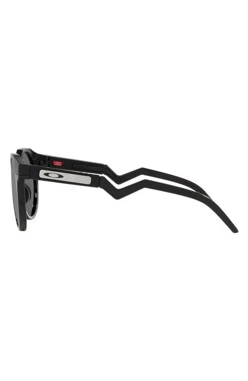 Oakley Hstn 52mm Round Sunglasses - Matte Black