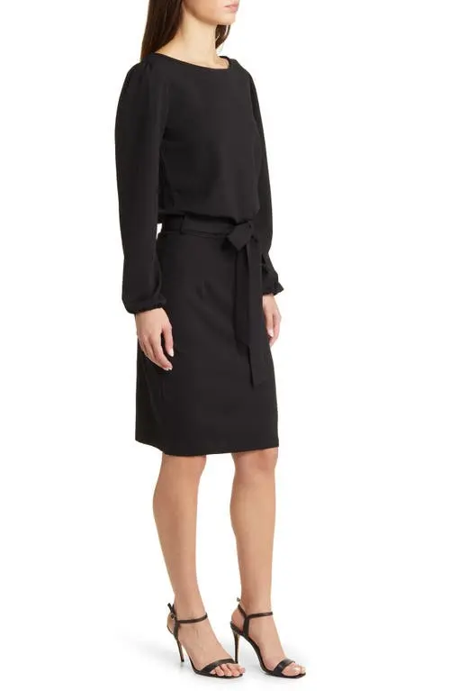 NIKKI LUND Kate Long Sleeve Knit Dress