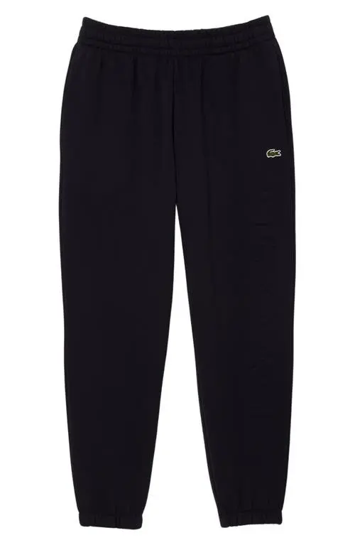 Lacoste Logo Embossed Sweatpants - Blue Abimes