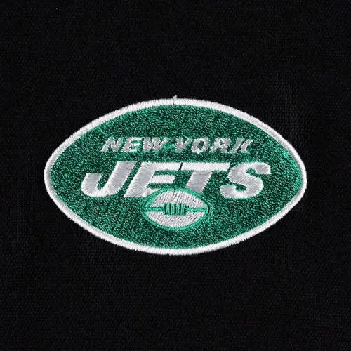 DUNBROOKE New York Jets Tri-blend Full-zip Jacket