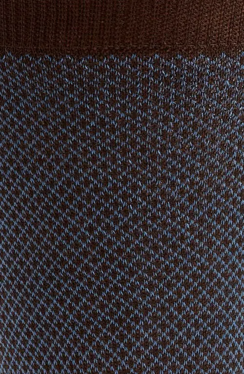 Canali Geometric Jacquard Dress Socks