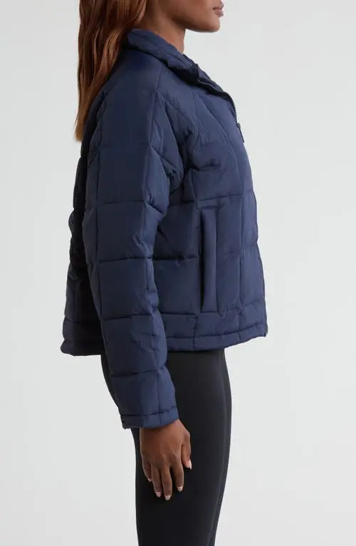 HALFDAYS Nellie Packable Puffer Jacket - Navy
