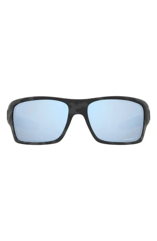 Oakley Turbine Rectangular Sunglasses - Rubber Black