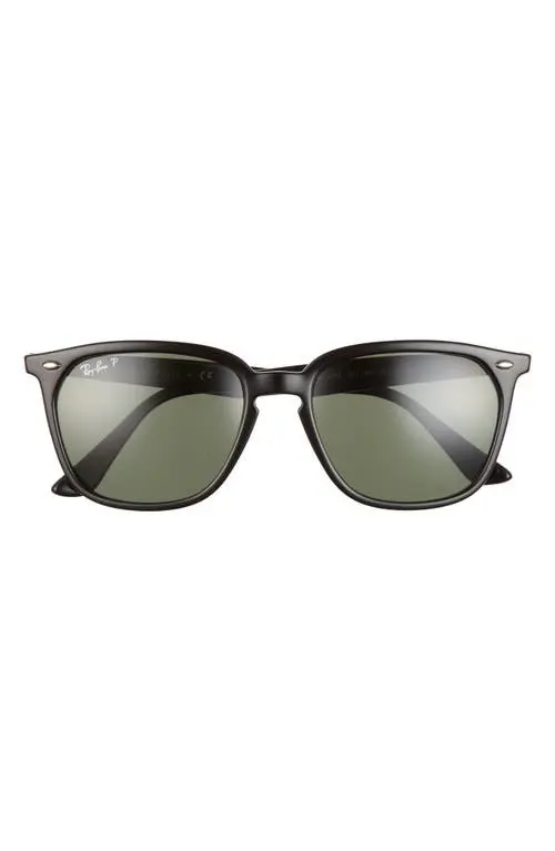 Ray-ban 55mm Square Polarized Sunglasses