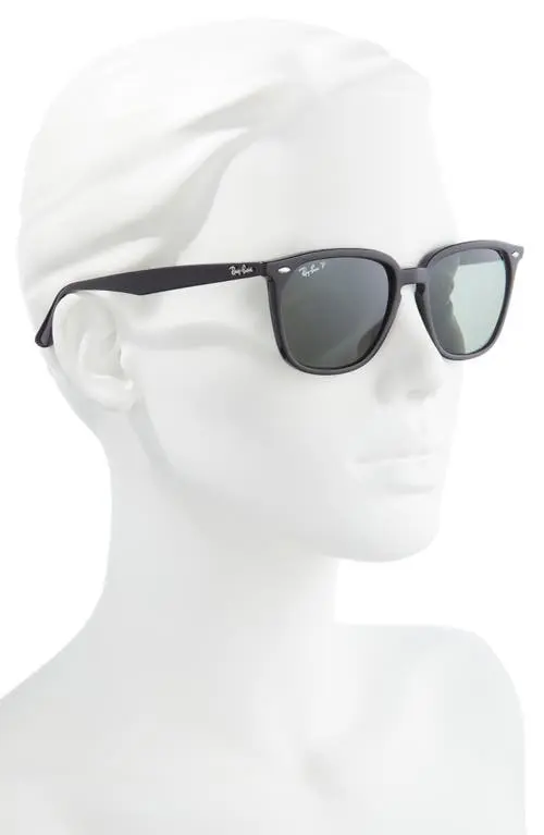 Ray-ban 55mm Square Polarized Sunglasses