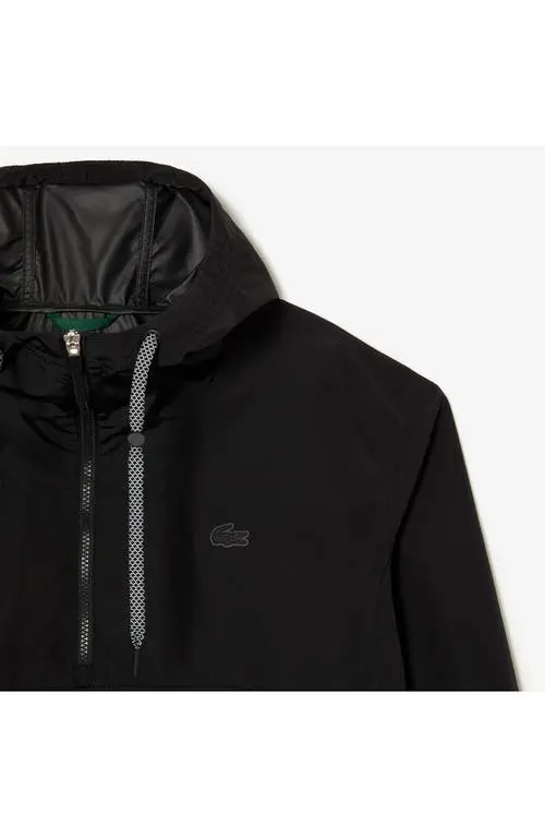 Lacoste Half Zip Pullover - Black