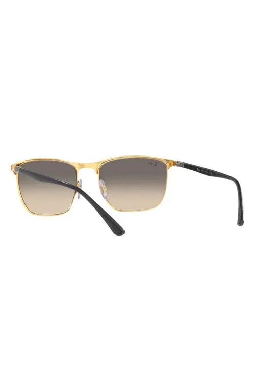 Ray-ban 57mm Gradient Square Sunglasses