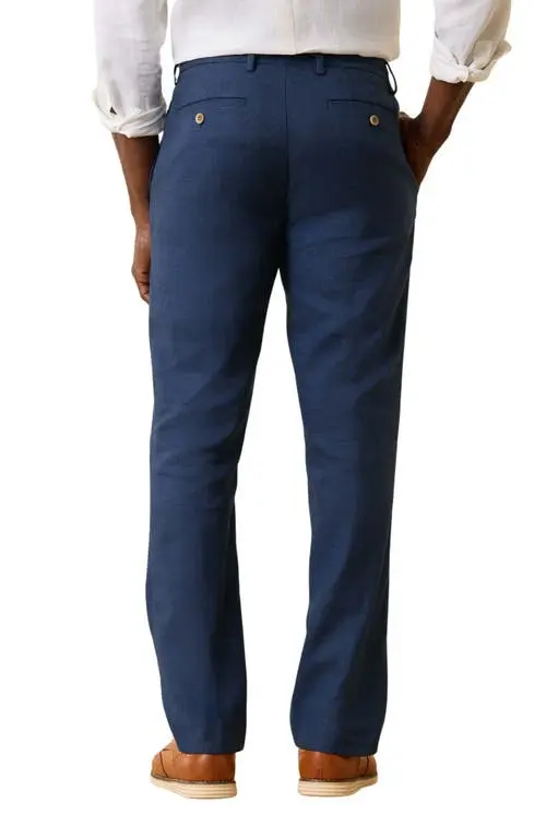 Tommy Bahama Lahaina Bay Linen Blend Pants - Navy