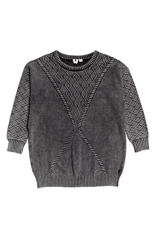 Roxy Snow Day" Cable-knit Sweater Dress
