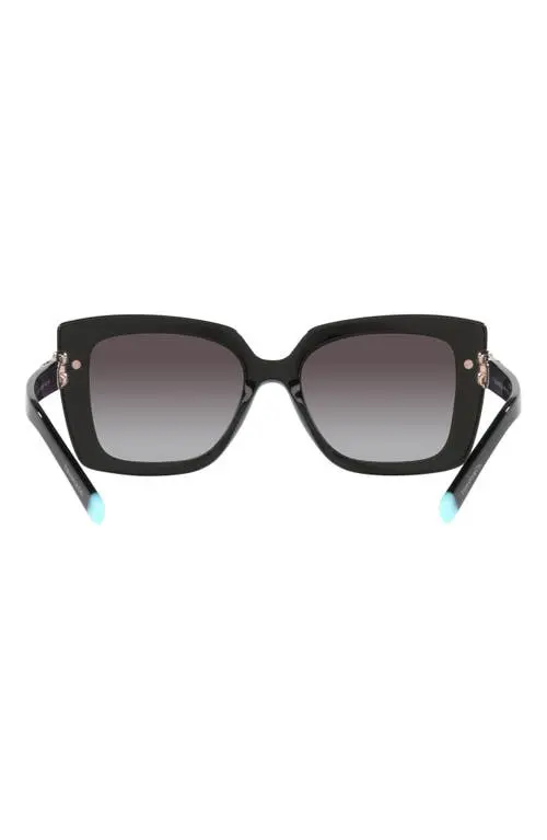 Tiffany & Co. 53mm Butterfly Sunglasses - Black