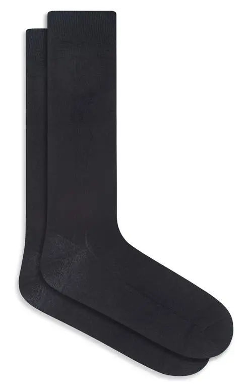 Bugatchi Diamond Cluster Dress Socks - Black