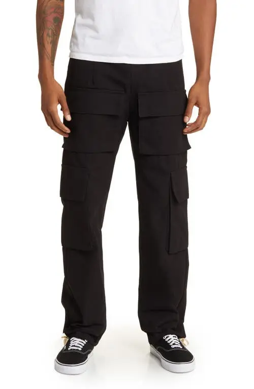 KROST Cotton Cargo Pants - Black