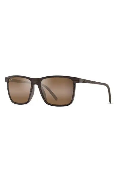 Maui Jim 55mm Rectangular Sunglasses