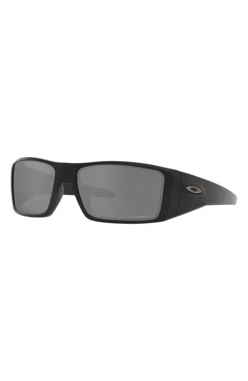 Oakley Heliostat Rectangular Sunglasses - Matte Black