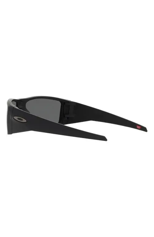 Oakley Heliostat Rectangular Sunglasses - Matte Black