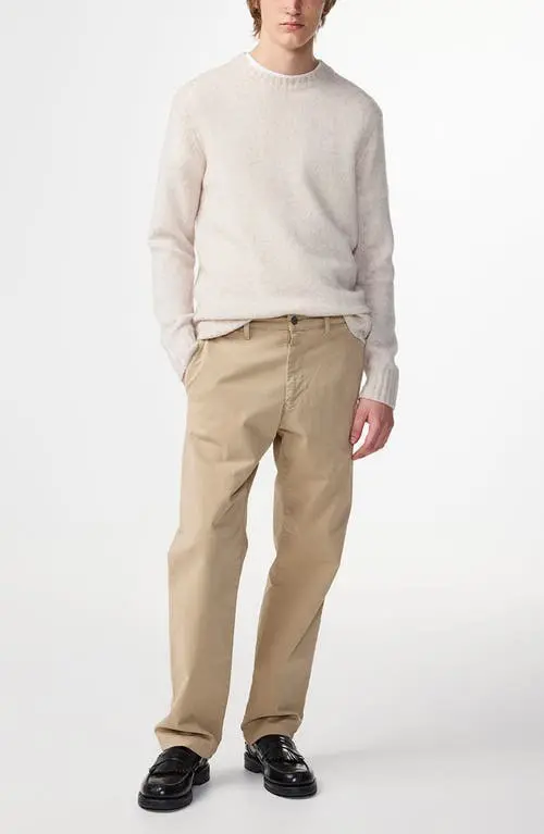 Nn07 Lee 6598 Wool Blend Crewneck Sweater - Ivory