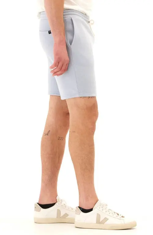 THREADS 4 THOUGHT Garrett Drawstring Fleece Shorts - Sea Mist