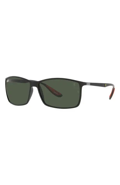 Ray-ban 60mm Rectangular Full Rim Sunglasses